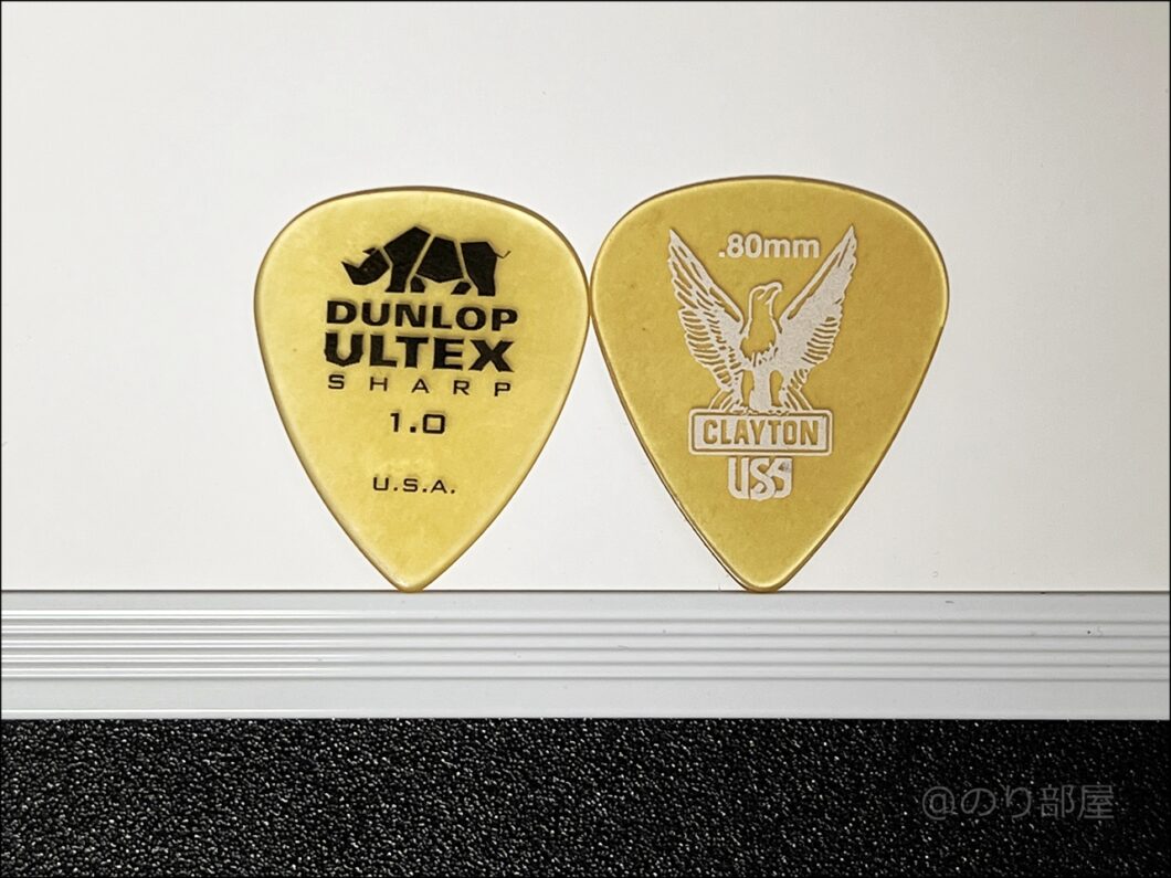 【徹底解説】ULTEX SHARP ウルテム ピック&類似ピック･1枚50円のULTEMティアドロップの比較･紹介【ジムダンロップJIM ...