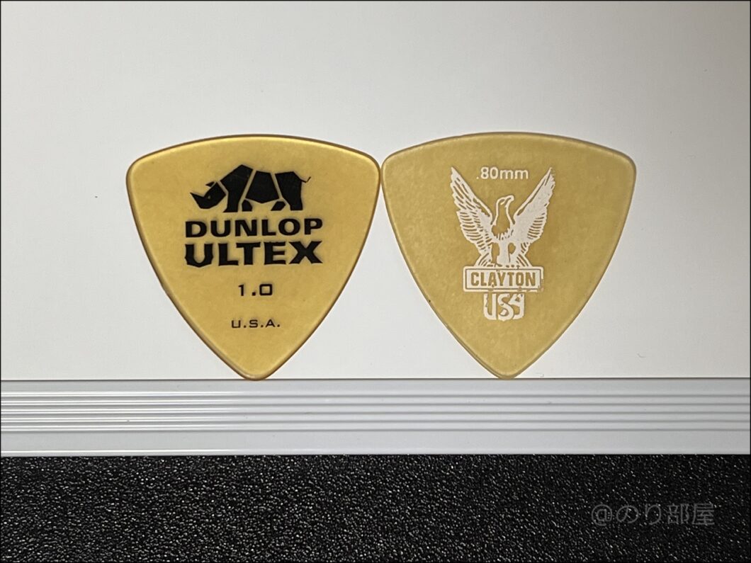【徹底解説】ULTEX TRIANGLE ウルテムピック&類似ピック､1枚50円のULTEMティアドロップの比較･紹介【ジムダンロップJIM ...